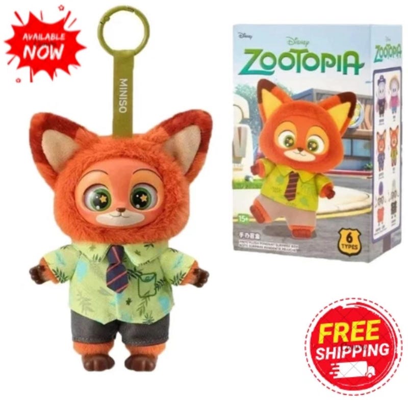 Nick Wilde Plush Toy - Etsy