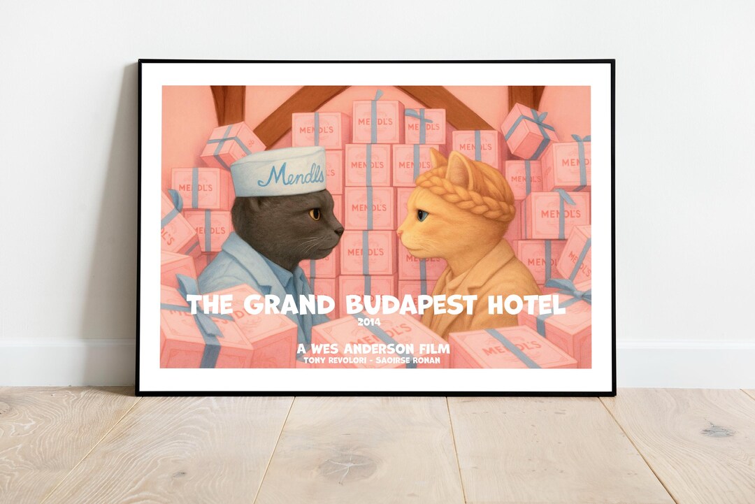 The Grand Budapest Hotel (2014) - Wes Anderson | Movie Poster | Cat ...