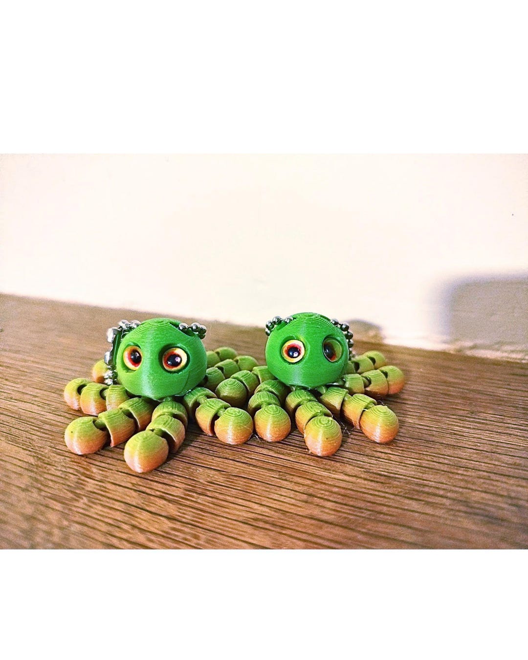 Cute Octo – Mini Flexible Articulated Octopus Keychain - Etsy