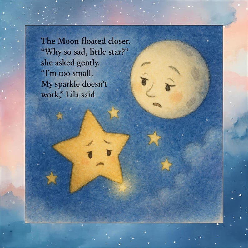 Little Star Bedtime Story – Printable Children’s Book - Etsy