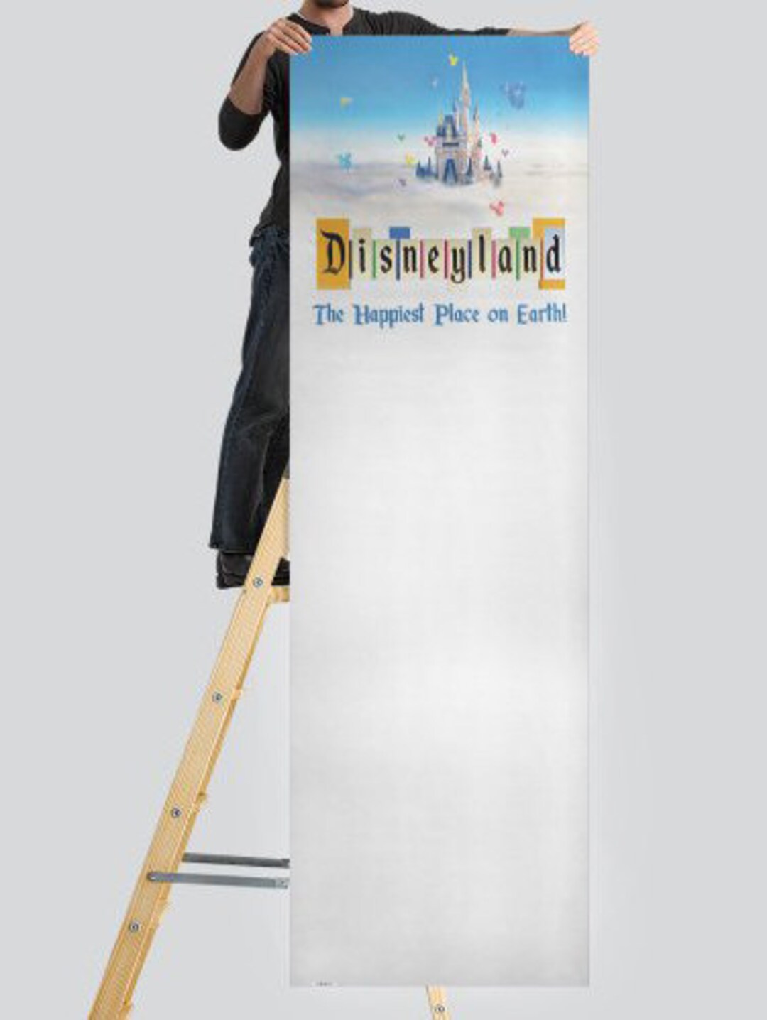 SALE! 60% OFF!! DISNEYLAND Banner Printable - Welcome Sign, Backdrop ...