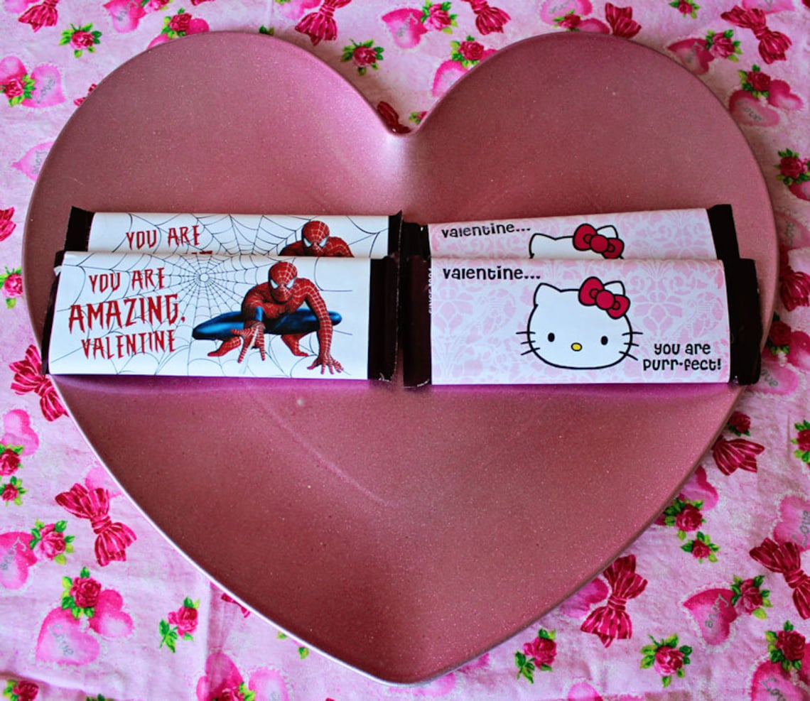 Personalized CHOCOLATE BAR WRAPPERS - You Choose the Theme - Candy Bar ...