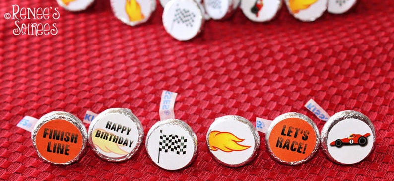 RACE CAR Collection - Digital Files for Birthday Party or Baby Shower ...