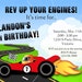 RACE CAR Collection - Digital Files for Birthday Party or Baby Shower ...