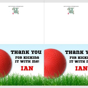 KICKBALL PARTY Printable Collection - for Birthday Party or Baby Shower ...