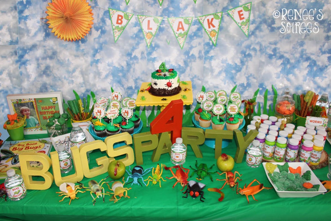BUGS Printable Birthday Collection - Customized for Your Bug Party ...
