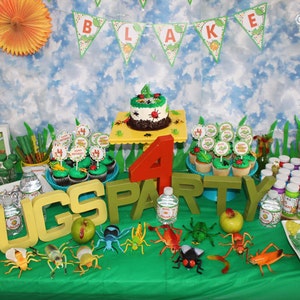BUGS Printable Birthday Collection - Customized for Your Bug Party ...