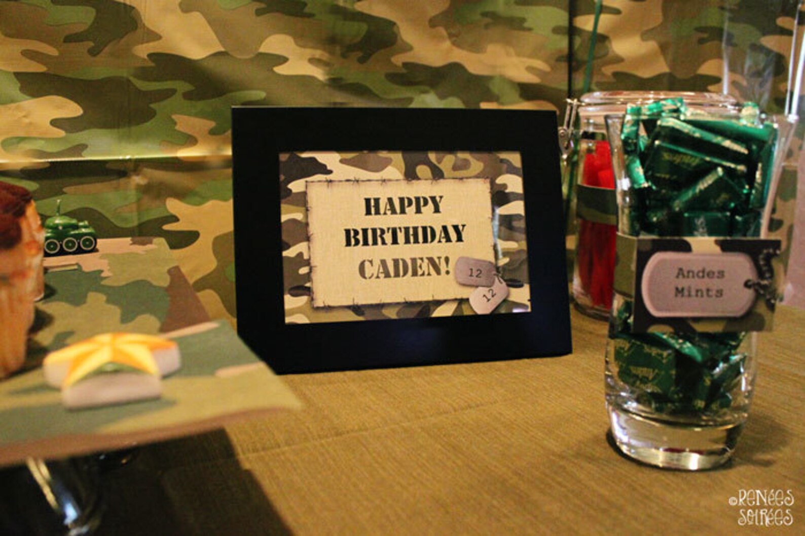 CAMO - MILITARY Birthday Party or Baby Shower - CUSTOMIZED - Printable ...