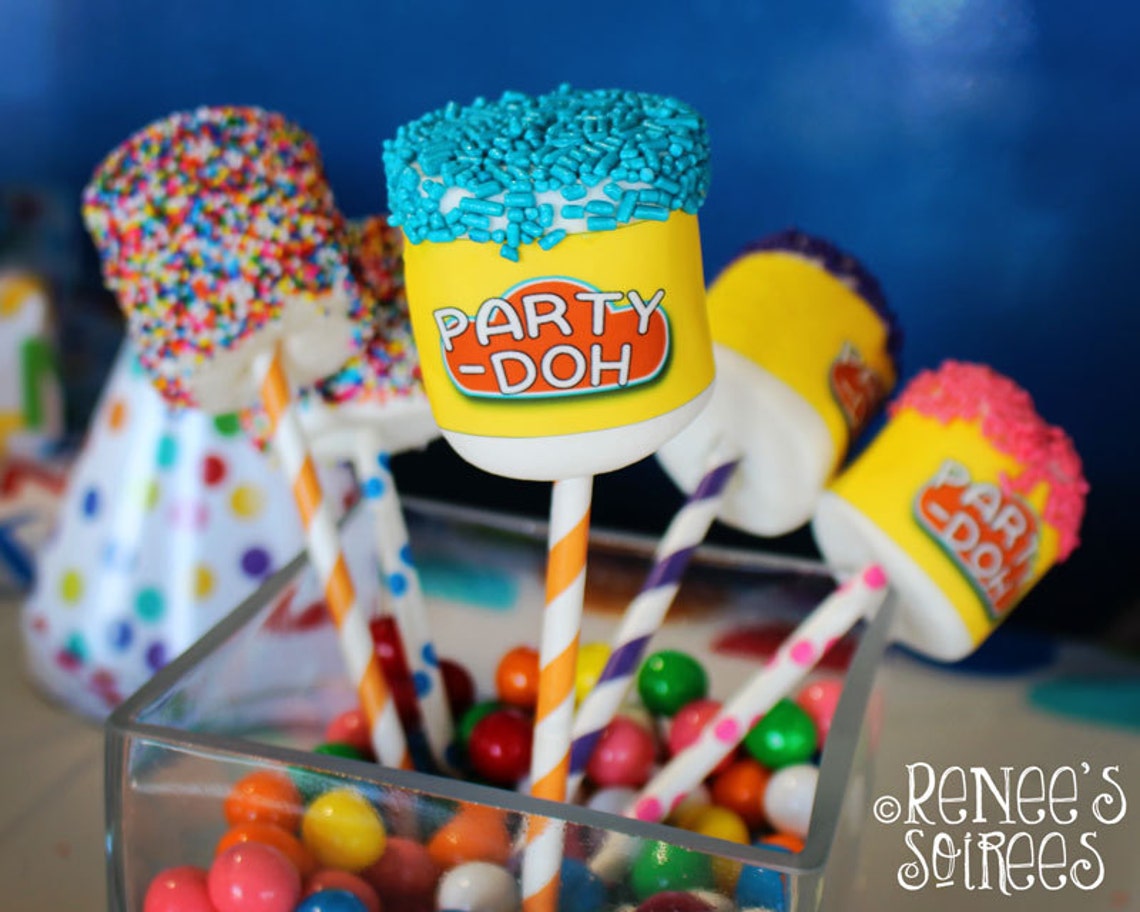 Play Clay Printable Birthday Collection Customized DIY - Etsy