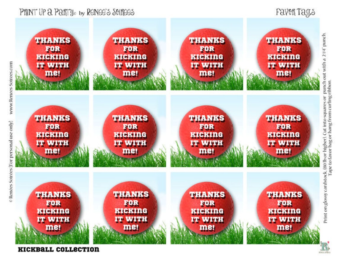 DODGEBALL INVITATION - Printable Birthday Invite - Personalized DIY ...