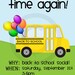 SCHOOL BUS Invitation - ABC Birthday, Retirement, Graduation or Back to ...
