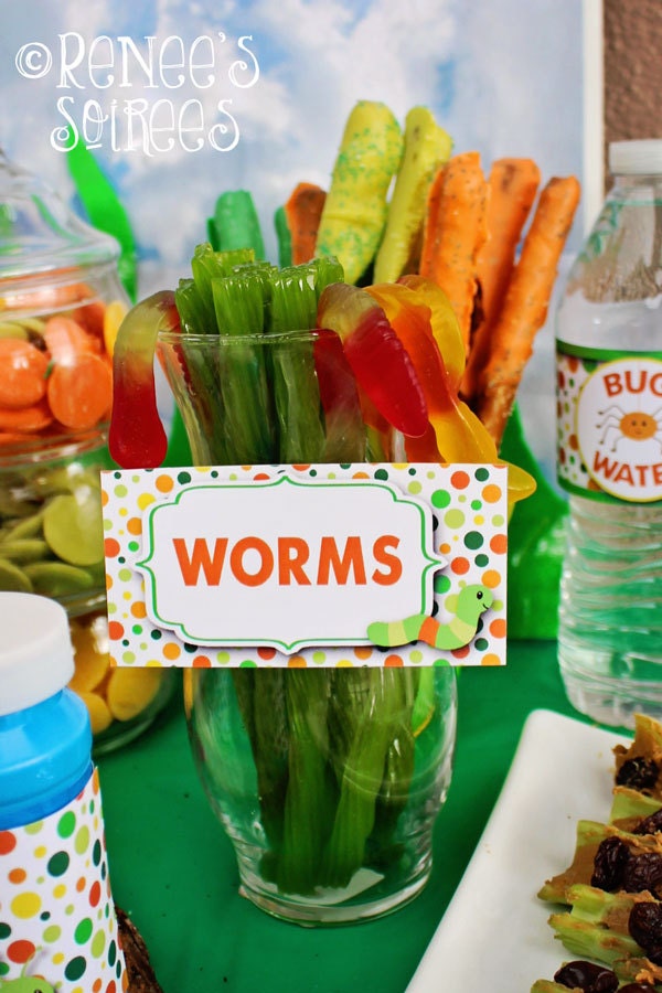 BUGS Printable Birthday Collection Customized for Your Bug - Etsy