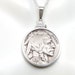 Cut Coin Buffalo Head Nickel Pendant Necklace - Etsy
