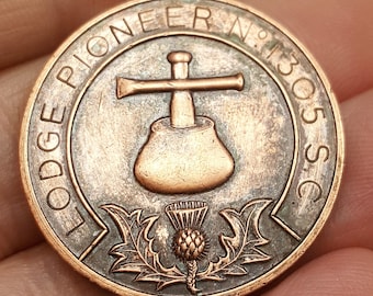 Masonic coin | Etsy