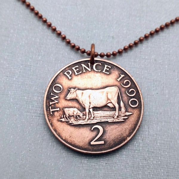 Cow in Coin - Etsy