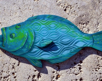 Flounder Wall Art | Etsy