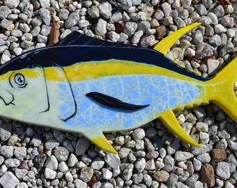 Outdoor Yellow Fin Tuna Wall Art - Etsy