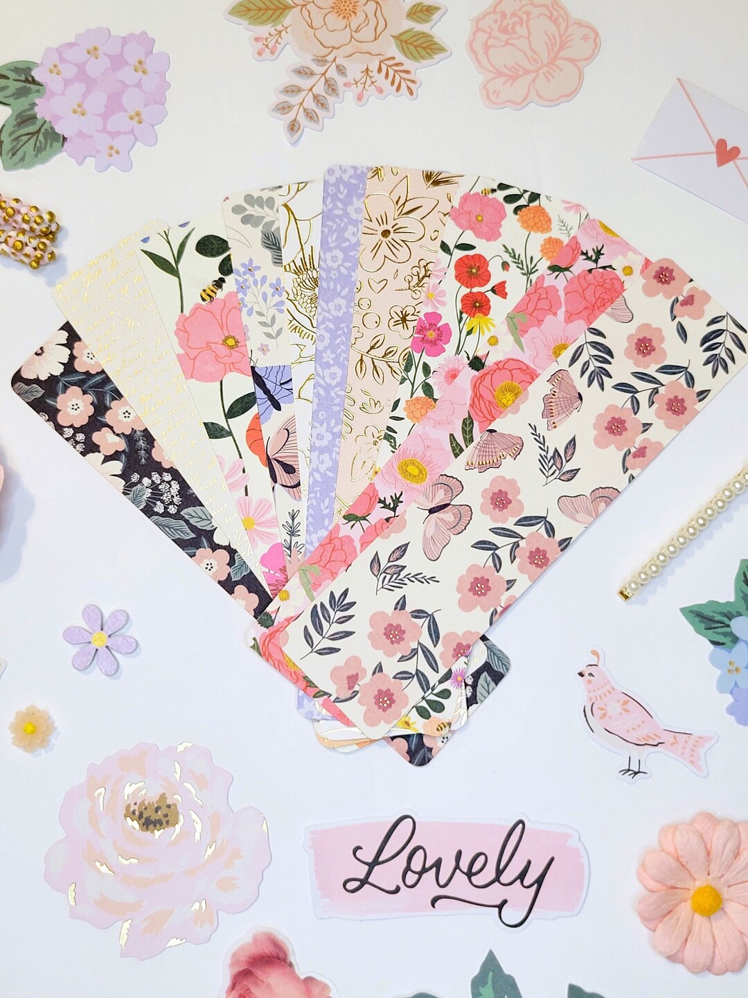 Bookmark Bundle Laminated | Double Sided Bookmarks | Bookmark Grab Bag ...