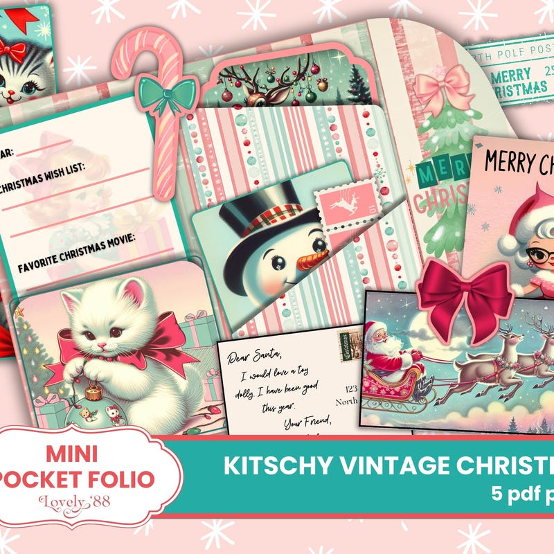 Junk Journal Down Loads - Etsy