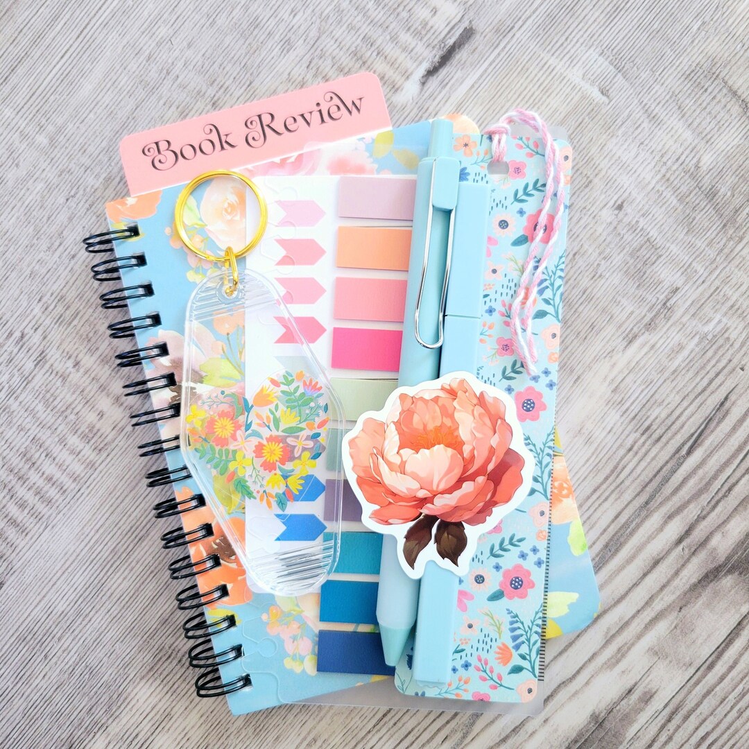 Book Annotation Kit With Mini Notebook Multiple Colors Pen, Highlighter ...