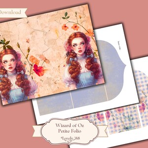 Wizard of Oz Folio | Printable Wizard of Oz Junk Journal Kit | Simple ...