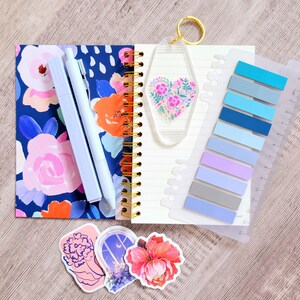 Book Annotation Kit With Mini Notebook Multiple Colors Pen, Highlighter ...