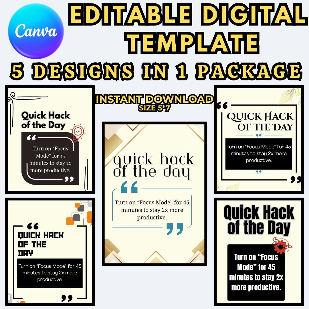 Linkedin Post Templates for Business Consultants (canva Editable ...