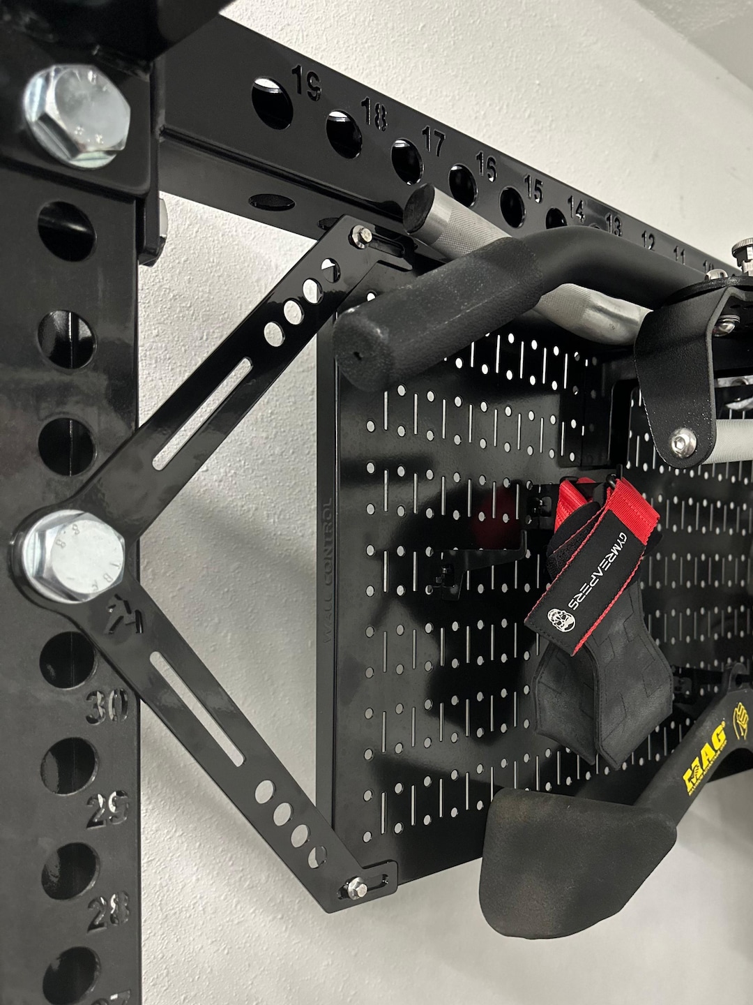 Wall Control Brackets for 3x3 Squat Rack | Fits Rogue & REP Racks ...
