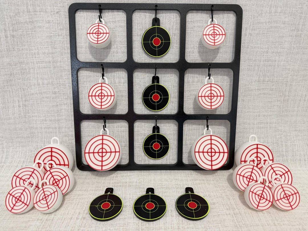 Reactive Targets With Color Bursts Full Kit - Etsy