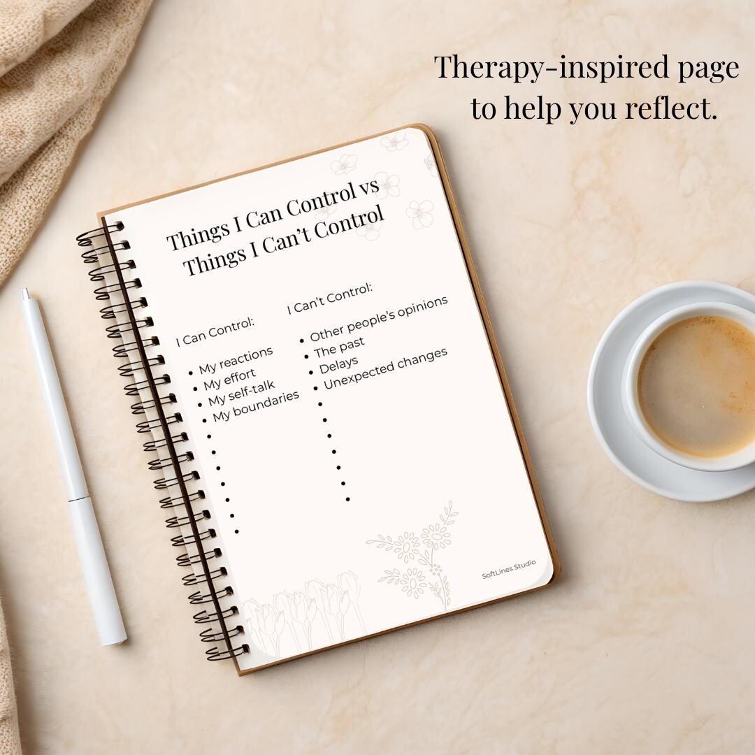 Mindfulness Journal Printable | Self-care Planner, Gratitude & Mood ...