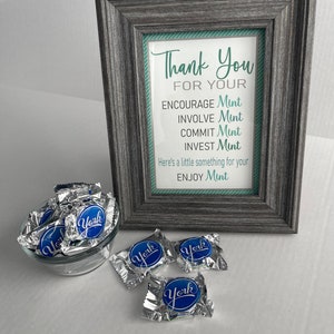 Teacher Appreciation Week Mint Sign to Download and Print, Employee ...