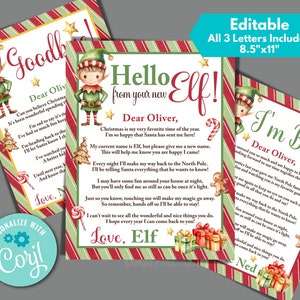 Christmas Elf Letter for New Elf, I'm Back, and Goodbye to Edit ...