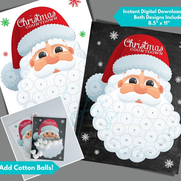 Christmas Countdown - Etsy