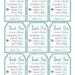 Teacher Appreciation Week Mint Candy Tags to Download and - Etsy