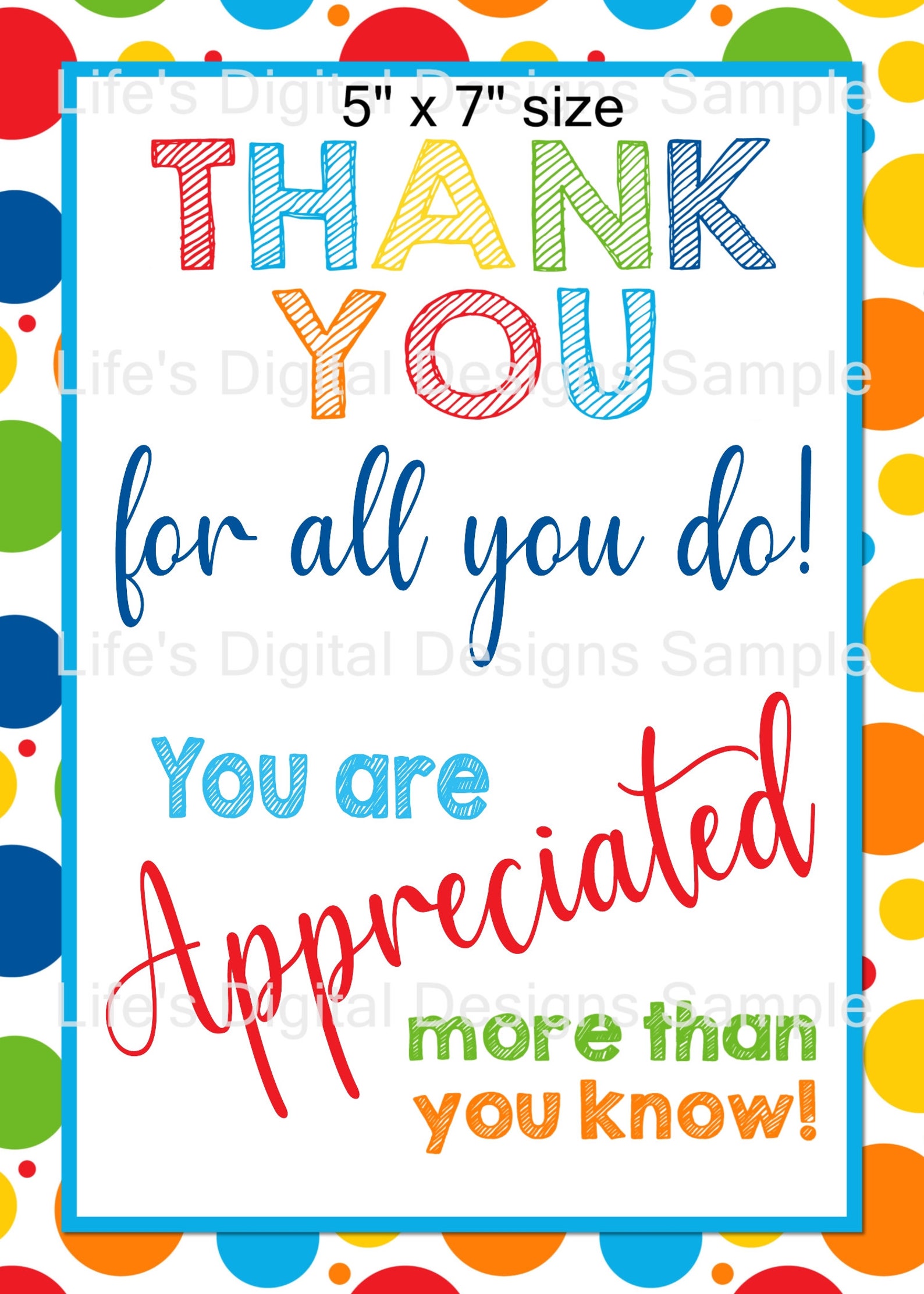 Teacher Appreciation Week Signs to Download and Print, Administrative ...