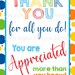 Teacher Appreciation Week Signs to Download and Print, Administrative ...