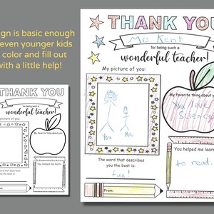 Teacher Appreciation Week Thank You Teacher Coloring Page to Download ...