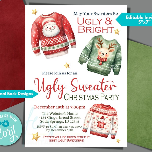Ugly Sweater - Etsy
