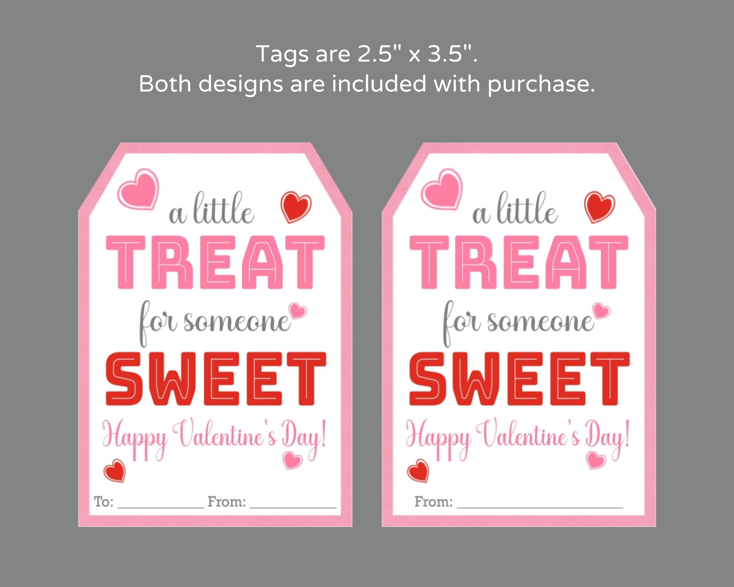 Valentine's Day Gift Tags to Download and Print, A Little Treat for ...