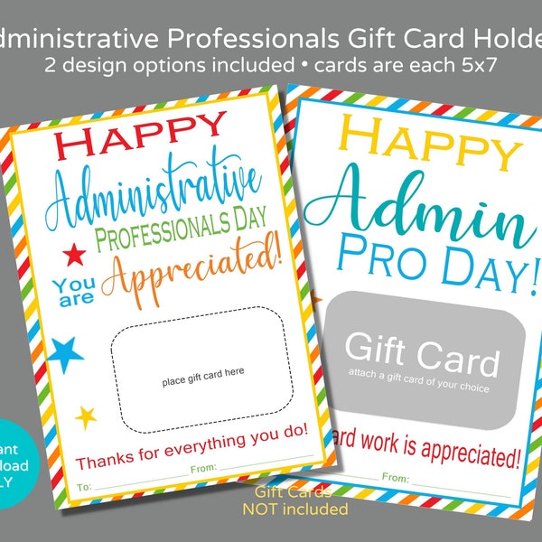 Administrative Professional Day Card - Etsy