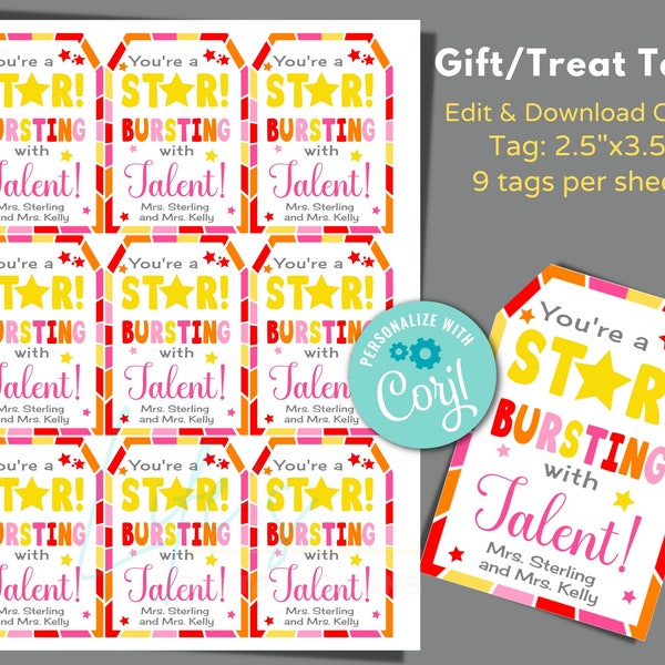 Star Gift Tags - 60+ Gift Ideas for 2025