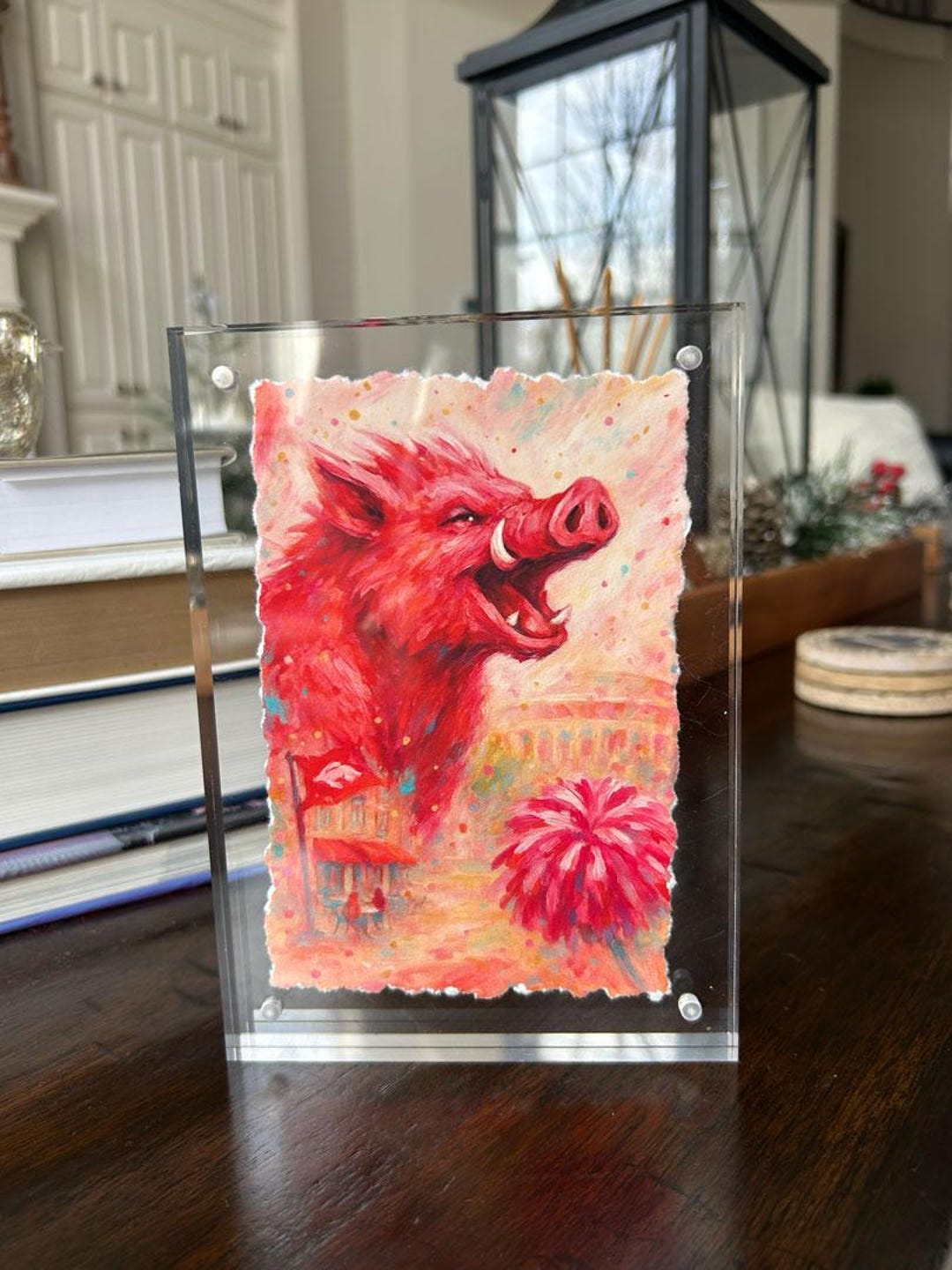 Arkansas Razorbacks Fine Art Print | Game Day Decor - Etsy