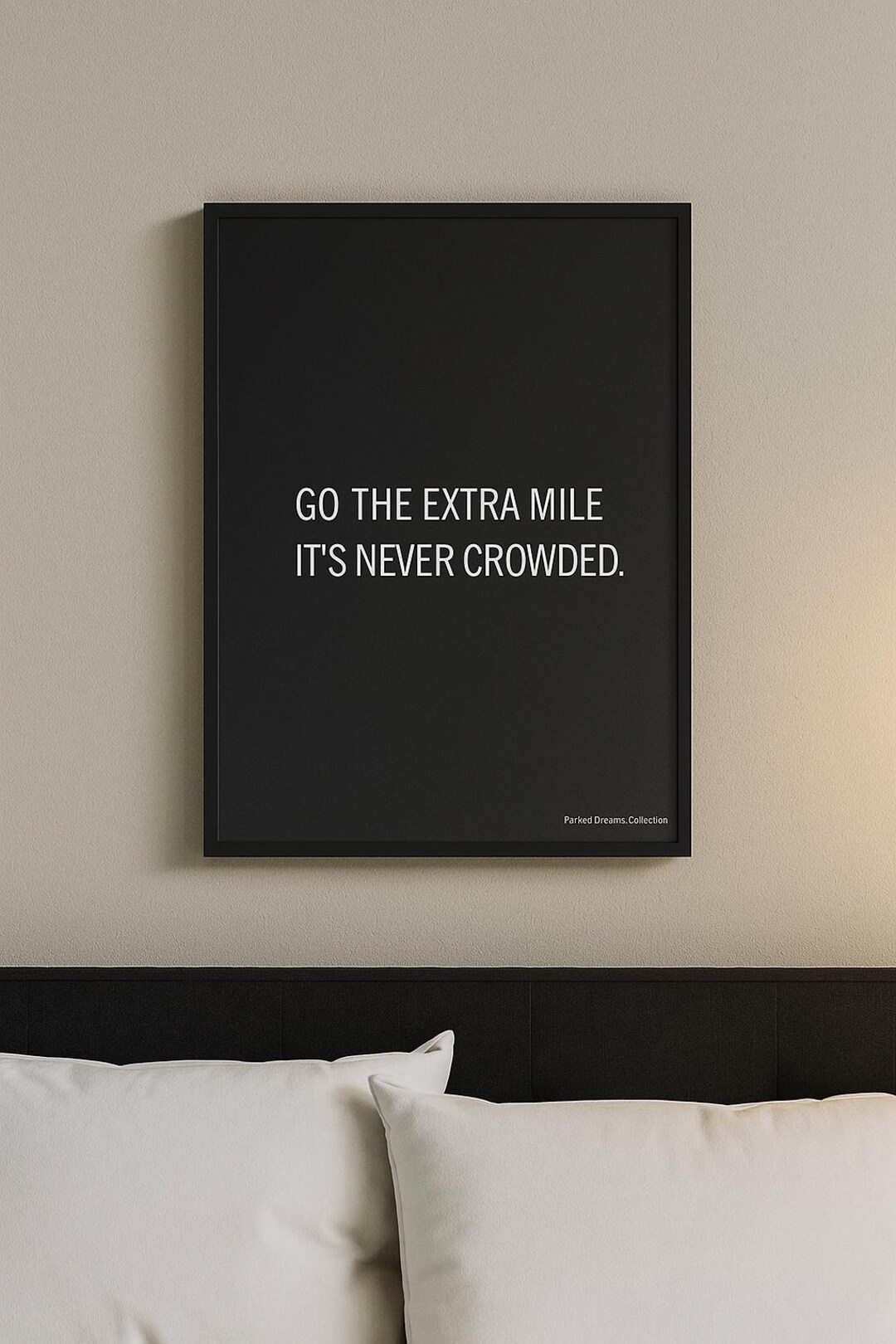 Go the Extra Mile - Motivational Quote Print - Minimalist Wall Art (PDF ...