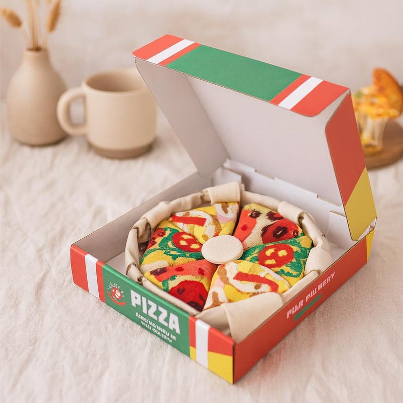 Pizza Socks Adult - Etsy Israel