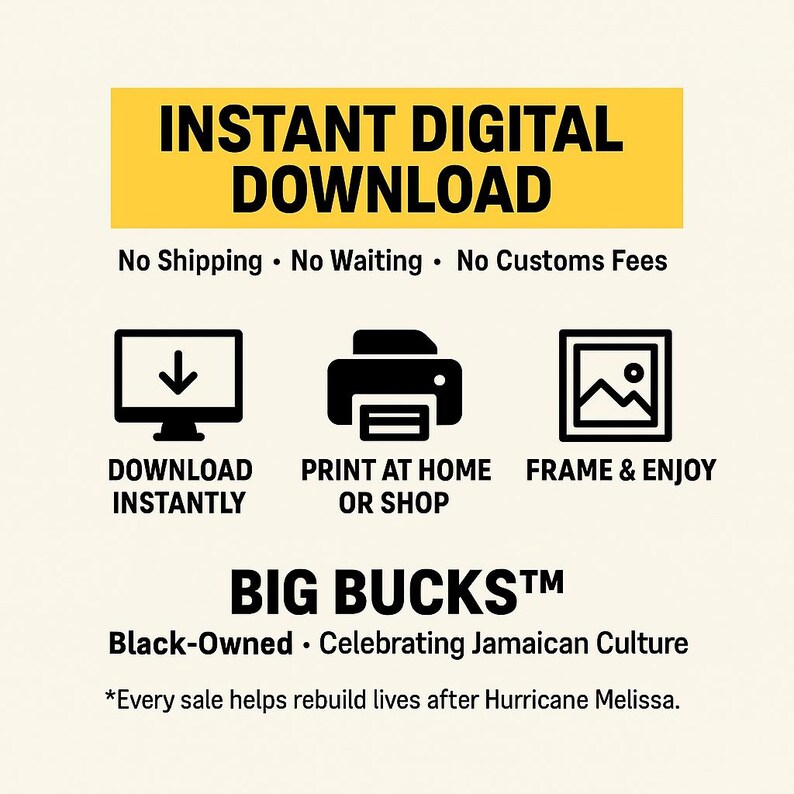 Jamaican Patois Slang Art Print, Caribbean Culture Decor (digital ...