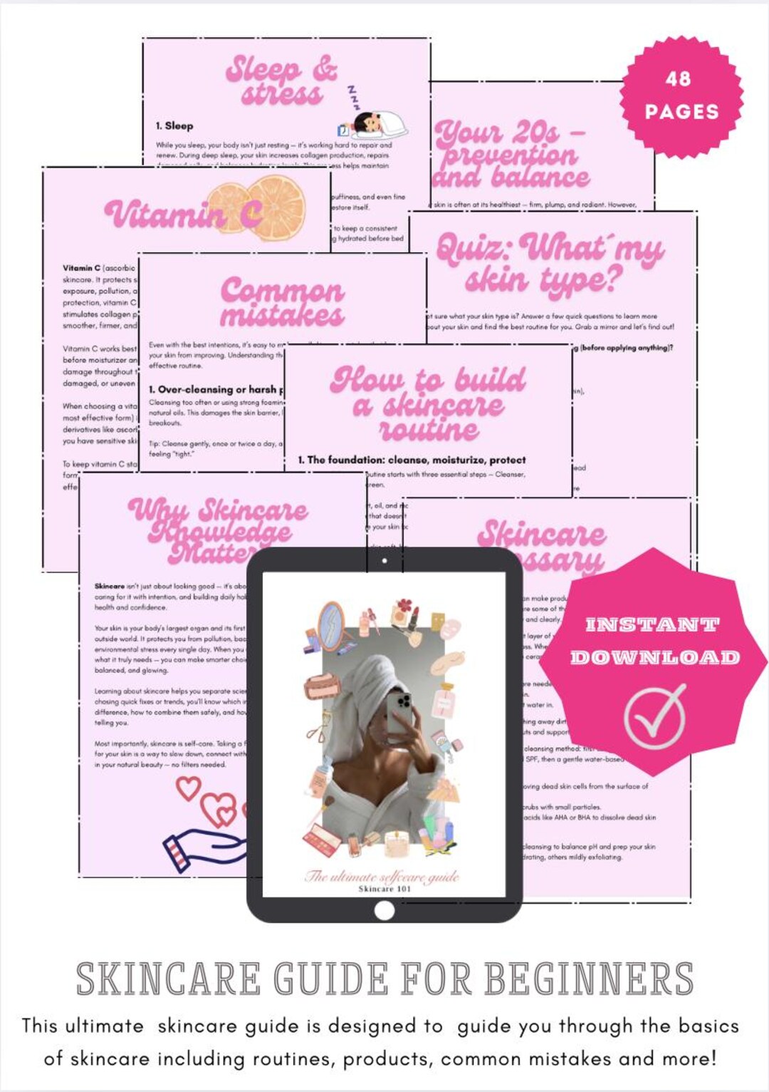 The Ultimate Skincare Guide for Beginners – Routines, Skin Type Quiz ...