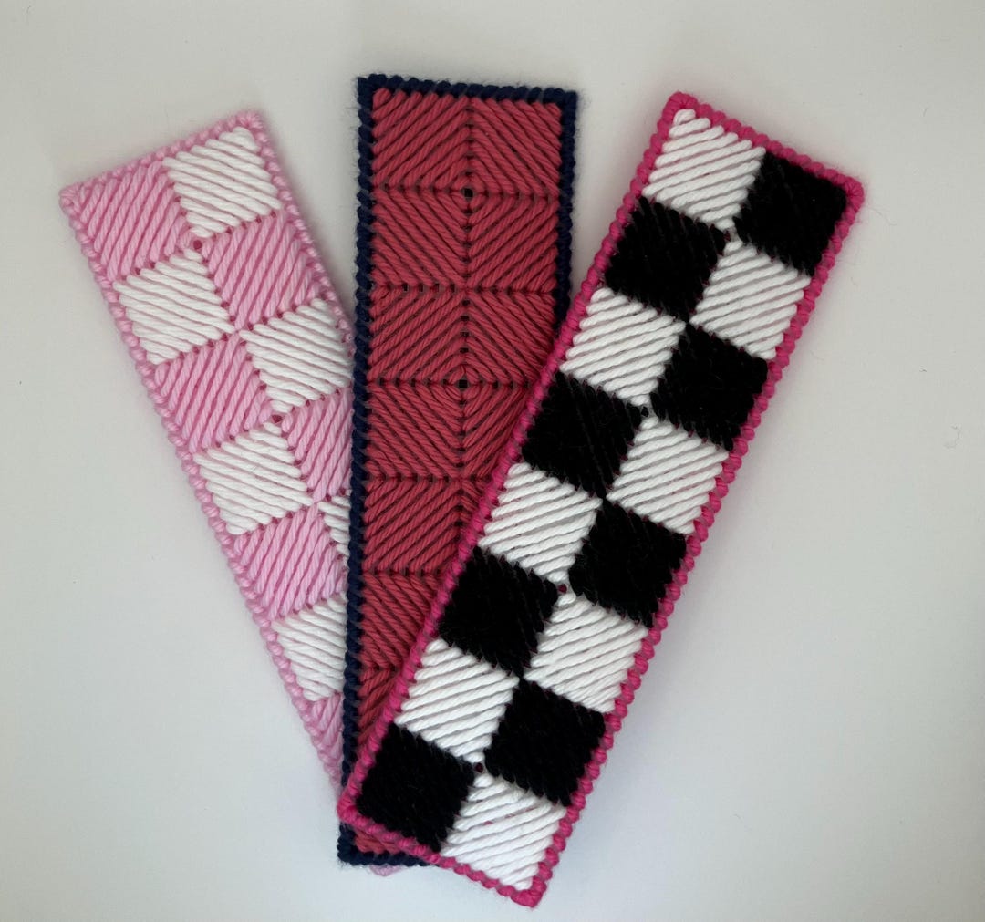 Custom Cotton Needlepoint Bookmark - Etsy
