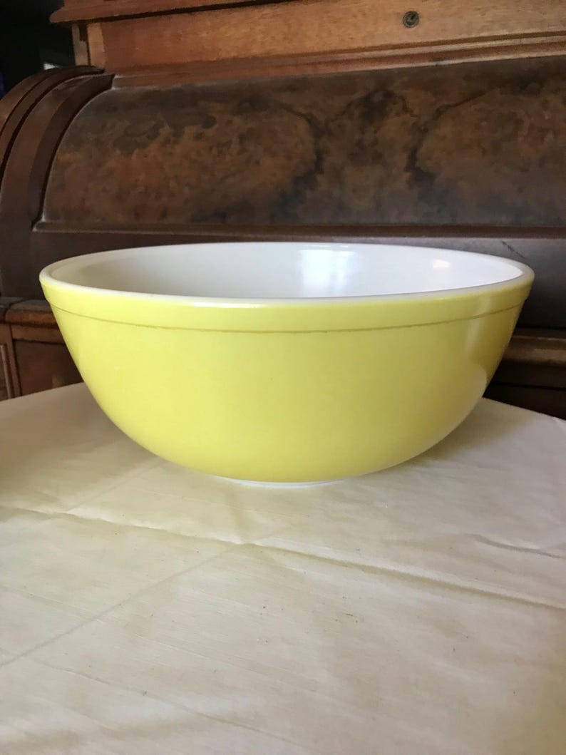 Primary Colors Vintage Pyrex Mixing Bowl Complete Set 401 404. - Etsy