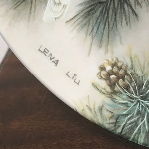 Lena Liu Collectible Plate "morning Chorus" From Bradford Exchange - Etsy