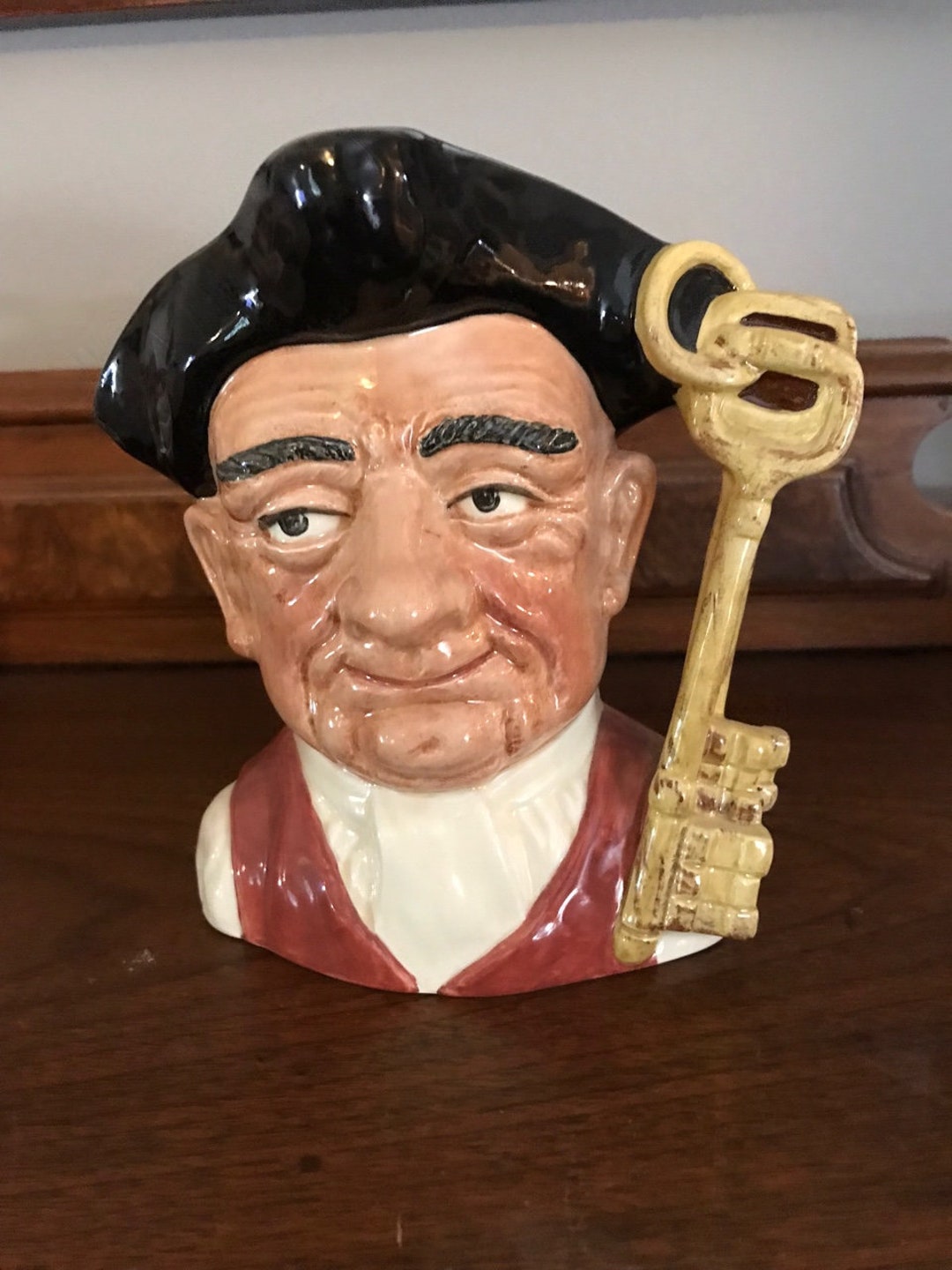 Royal Doulton Toby Character Jug From Williamsburg Gaoler 7” D6570 - Etsy